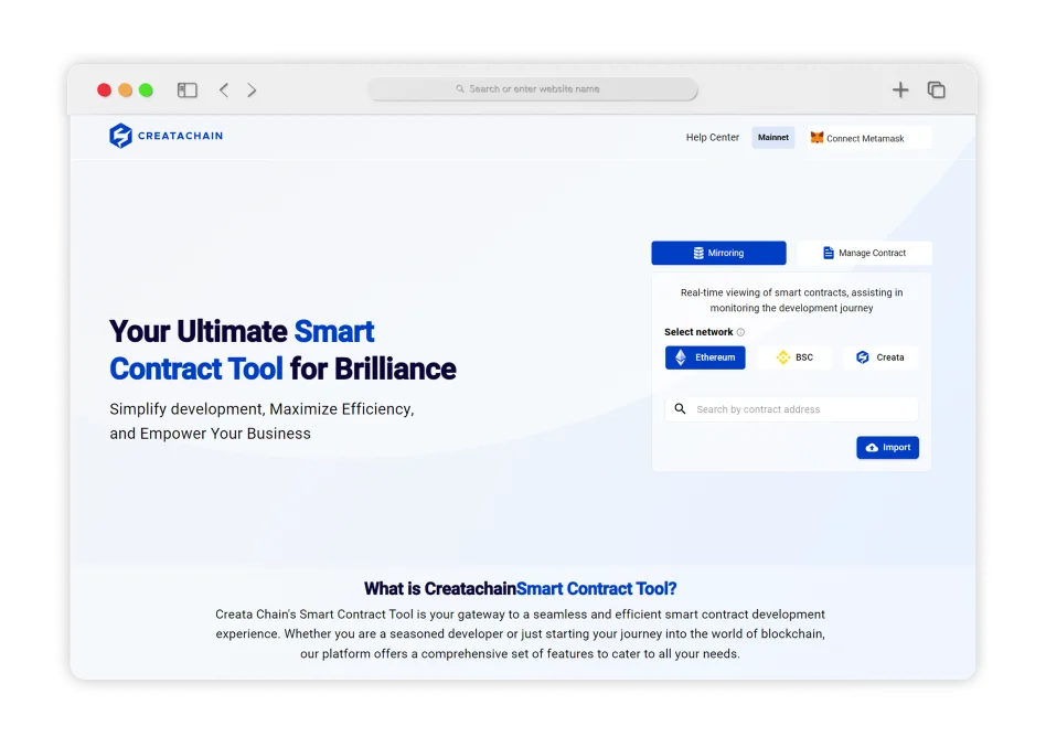 CreataChain - Products