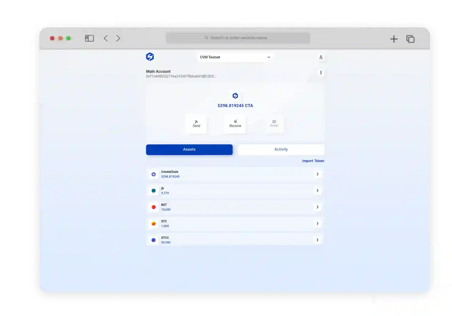 CreataChain - Products
